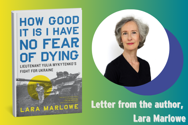 MHP Books | A Letter from Lara Marlowe of HOW GOOD IT IS I HAVE NO…